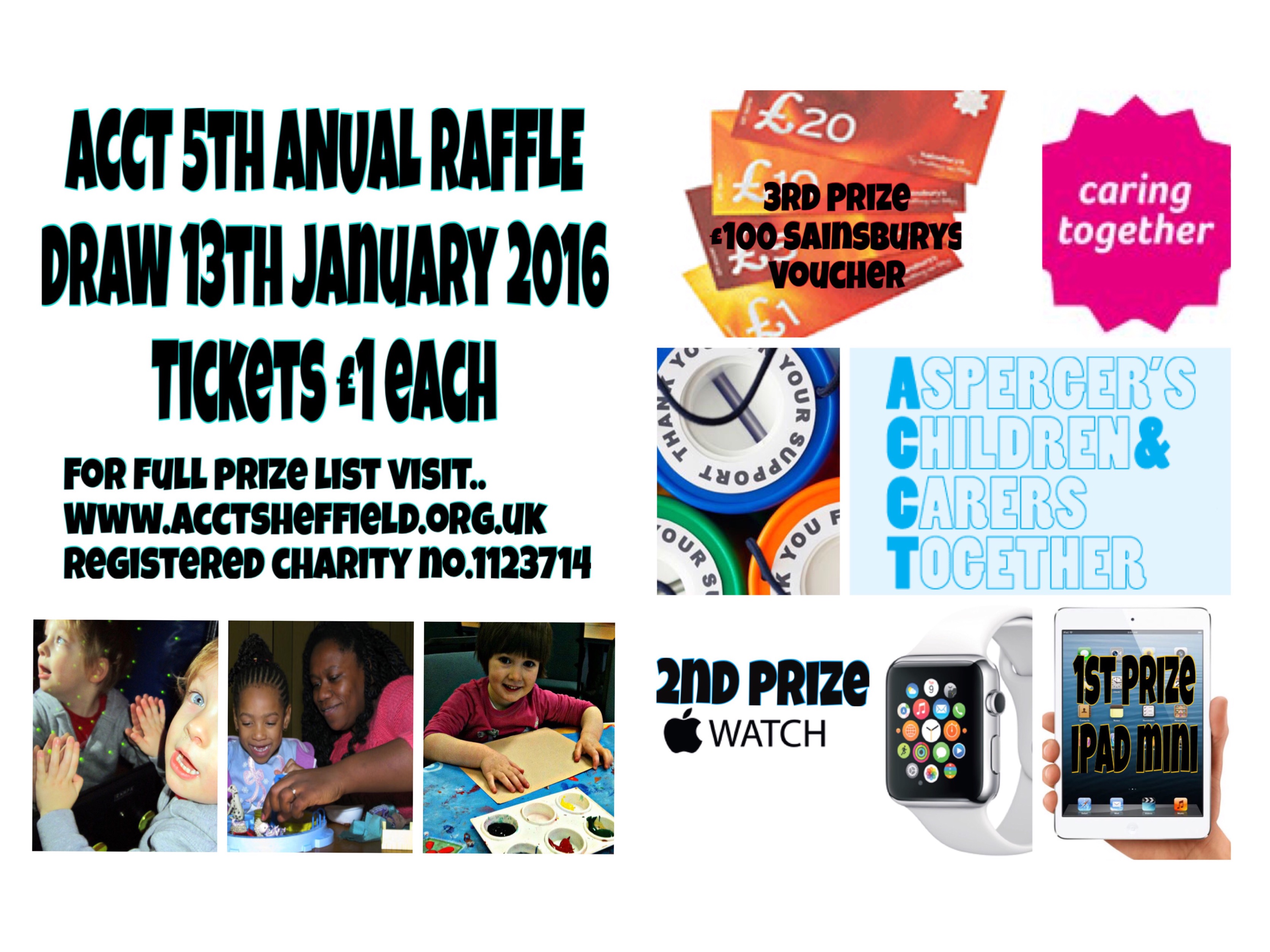 Fantastic Prizes! – Autistic Children and Carers Together (ACCT)